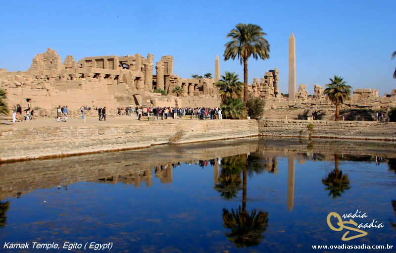 Turismo e Hotelaria: Templo Karnak (Carnaque) - Luxor, Egito